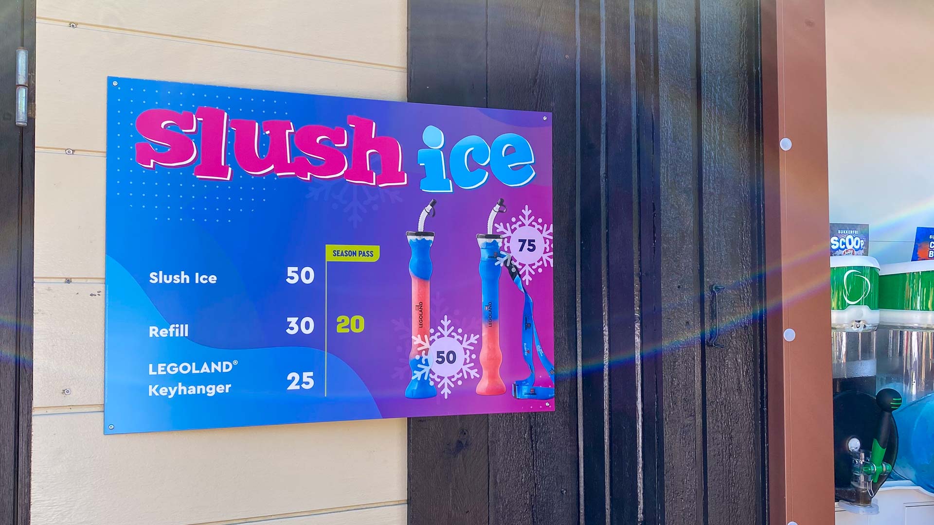 Slushice er et af børnenes favoritdrikke i LEGOLAND