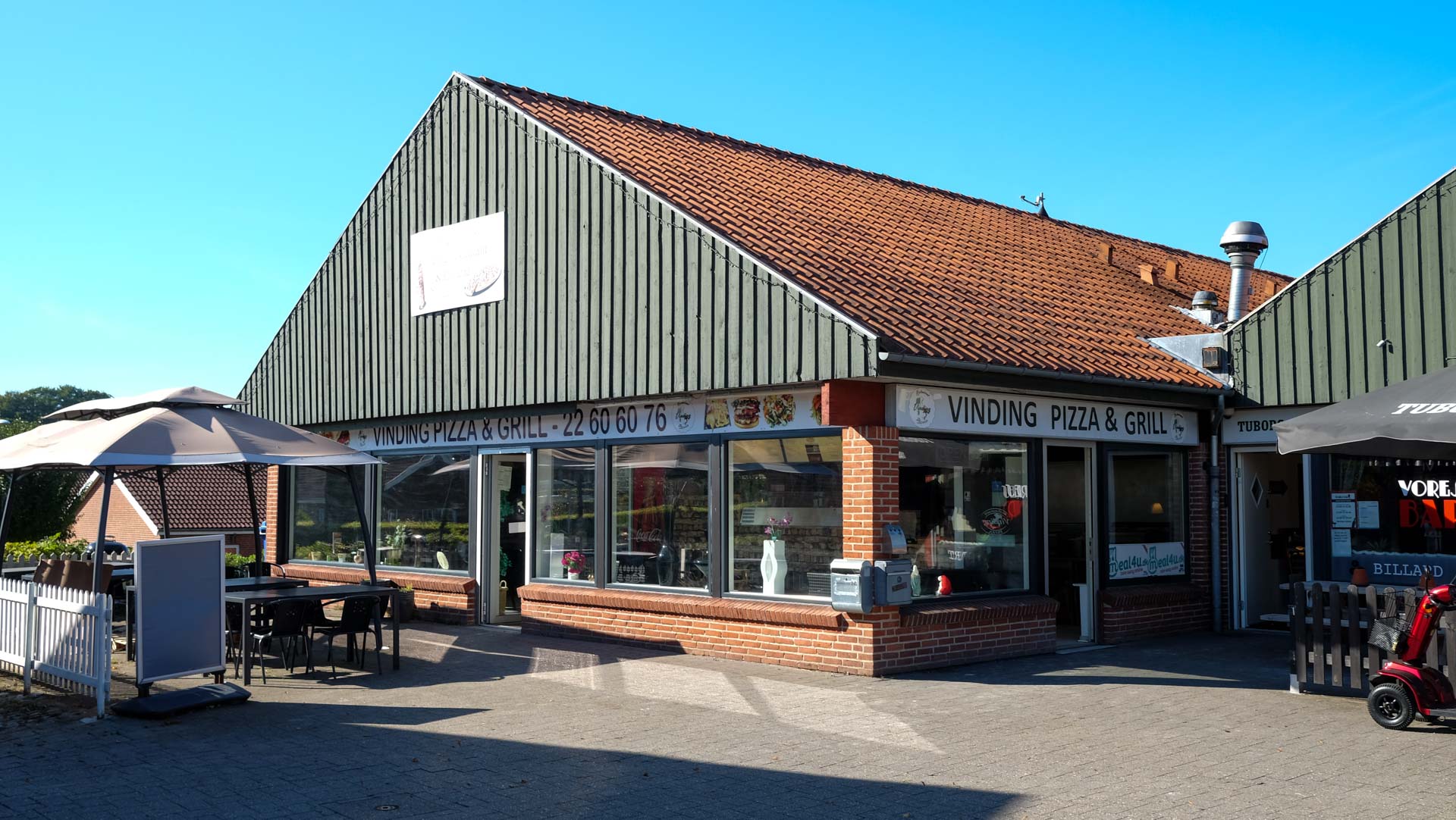 Vinding Pizza er en del af Vindinggård Center