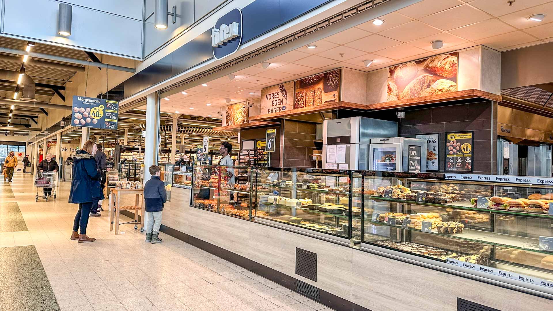 Føtex bageren ligger i Strandgade i Vejle