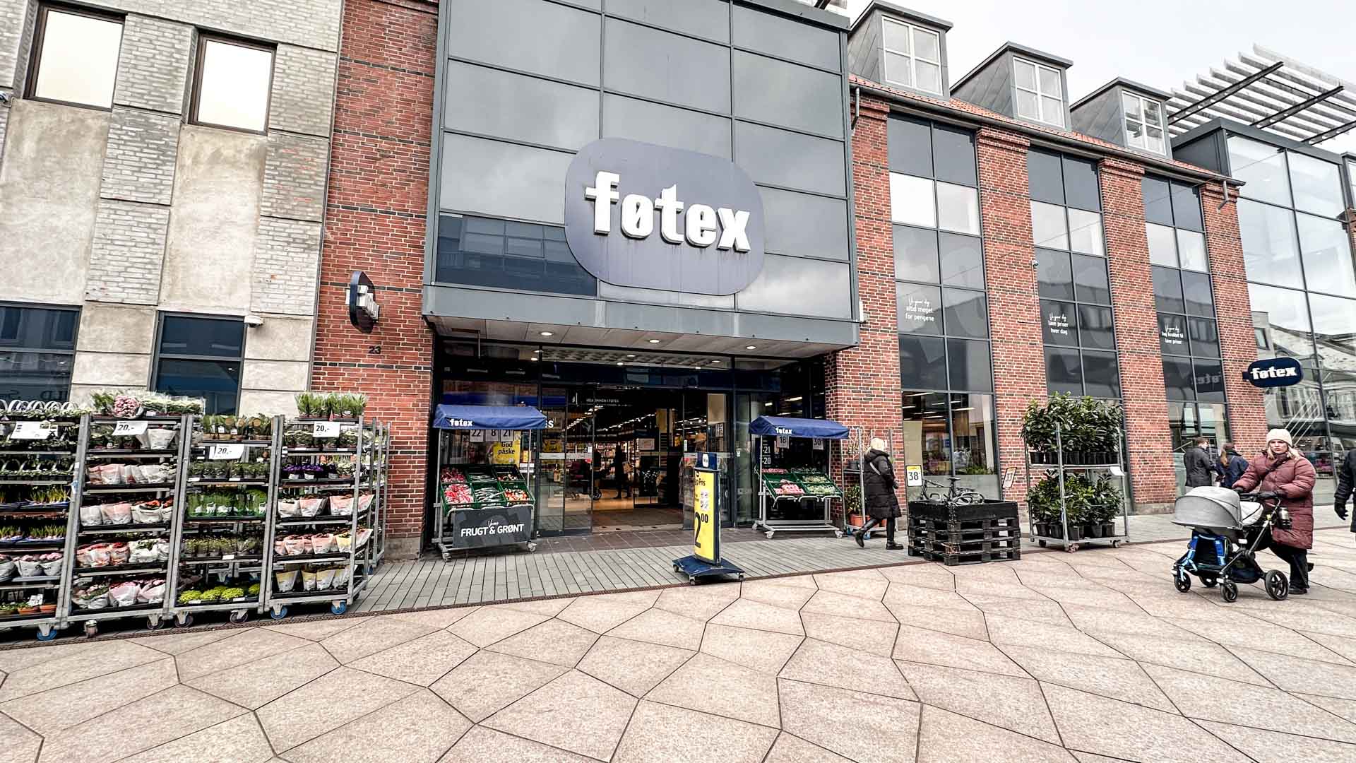 Føtex bageren i Nørregade er centralt beliggende i Vejle