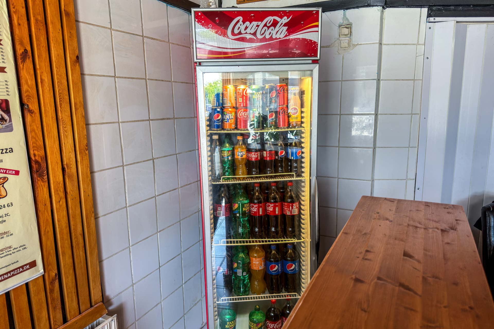 Athena Pizza & Grill ligger på Grejsdalsvej i det nordvestlige Vejle.