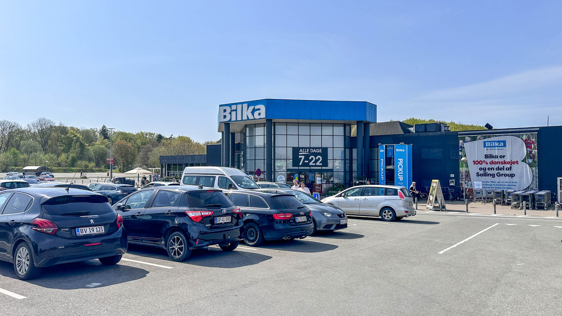 Bilka Bageren ligger ved Bredballe