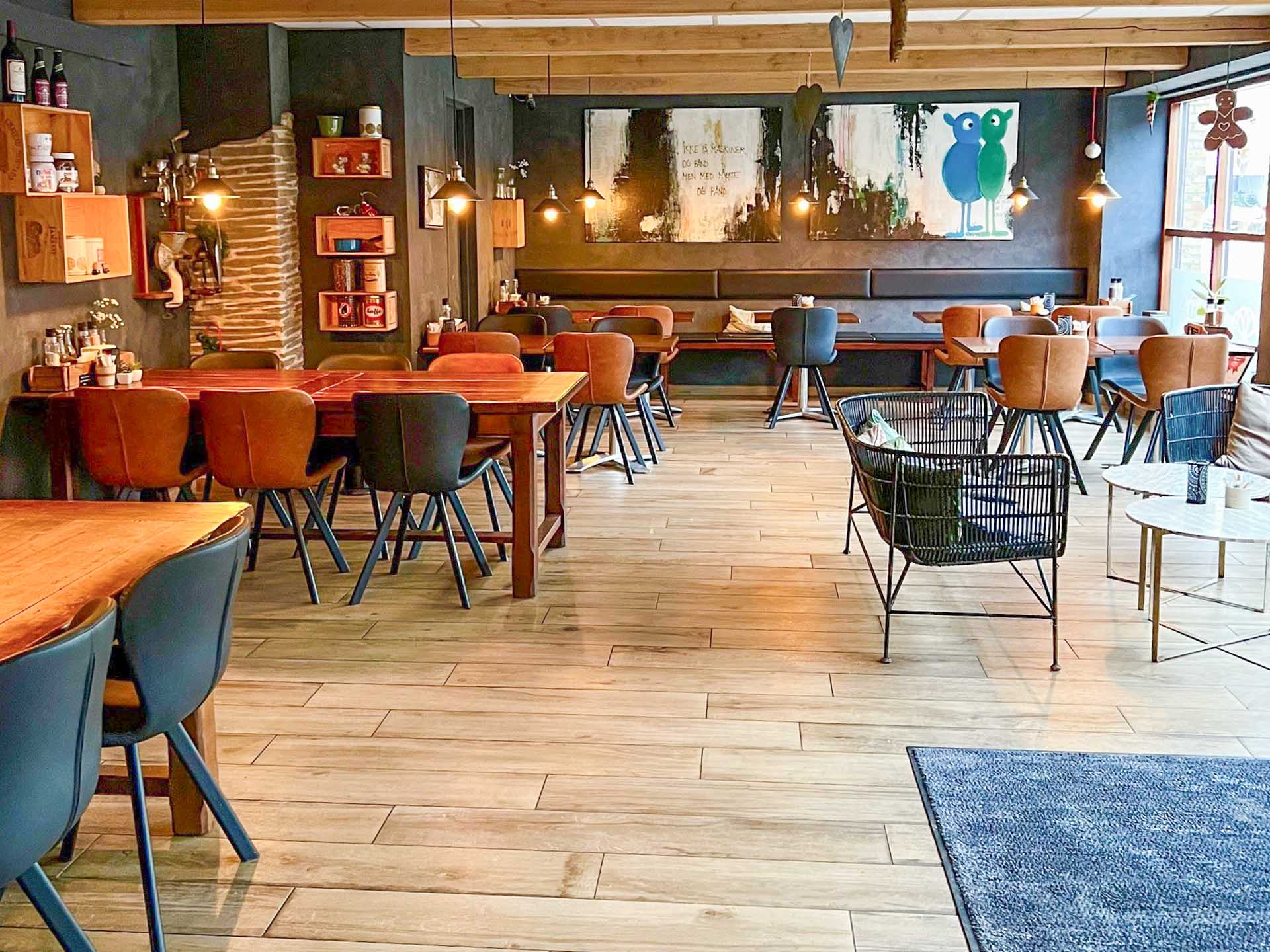 Billund Bageri og Café ligger på hovedgaden i Billund